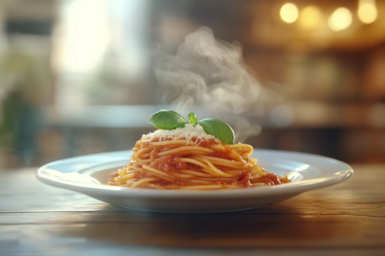 Spaghetti with Homemade Tomato – Easy, Flavorful & Perfect